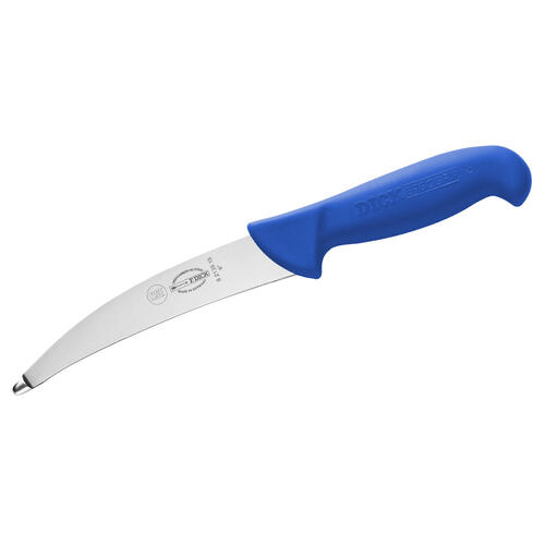 F Dick Gut & Tripe Knife, 15cm (6") Curved - Blue | Highgate Group